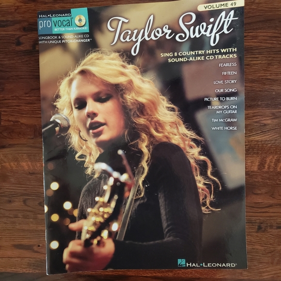 Hal Leonard | Accents | Taylor Swift Song Book Sound Alike Cd | Poshmark